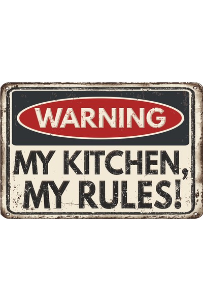 Hayat Poster Benim Mutfağım Benim Kurallarım Mutfak Posterleri-6 Hayat Poster Benim Mutfağım Benim Kurallarım Mutfak Posterleri-6