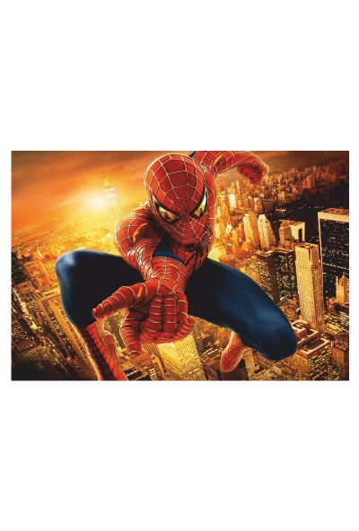 Hayat Poster Spiderman Örümcek Adam Marvel Yatay 100 x 70 cm Dev Kuşe Poster