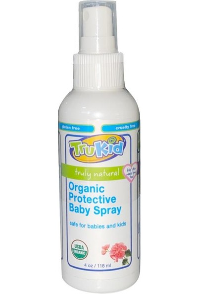 Trukid Çocuklar Için Tamamen Doğal Organik Vegan Sinek Koruyucu Losyon 118 ml Trukid Çocuklar Için Tamamen Doğal Organik Vegan Sinek Koruyucu Losyon 118 ml