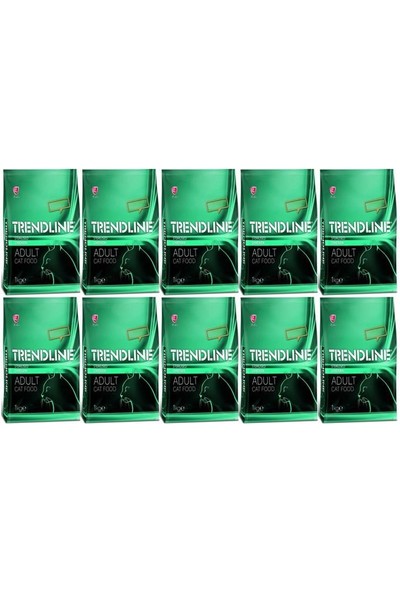 Trendline Sterilised Tavuklu Kisir Kedi Maması 1 kg 10 Adet Trendline Sterilised Tavuklu Kisir Kedi Maması 1 kg 10 Adet