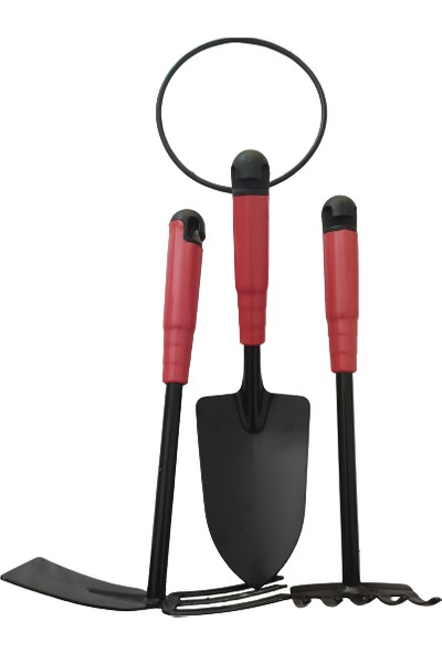Pitools 3'lü Bahçe Hobi Seti - Kürek - Çapa - Tırmık - Pitools 3'lü Bahçe Hobi Seti - Kürek - Çapa - Tırmık -