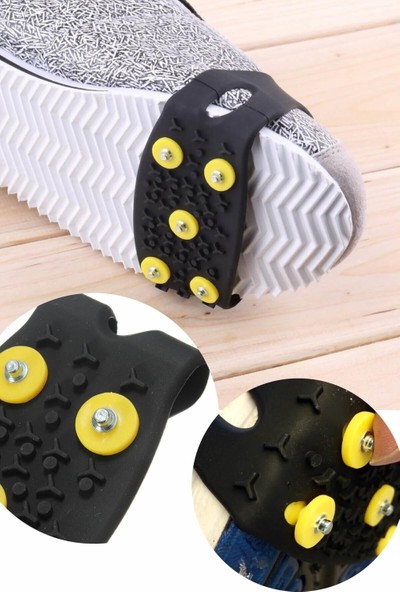 KafaKola Kayma Önleyici Ayakkabı Kar Zinciri -Karpatik - Geçmeli - Çift Zincir KafaKola Kayma Önleyici Ayakkabı Kar Zinciri -Karpatik - Geçmeli - Çift Zincir