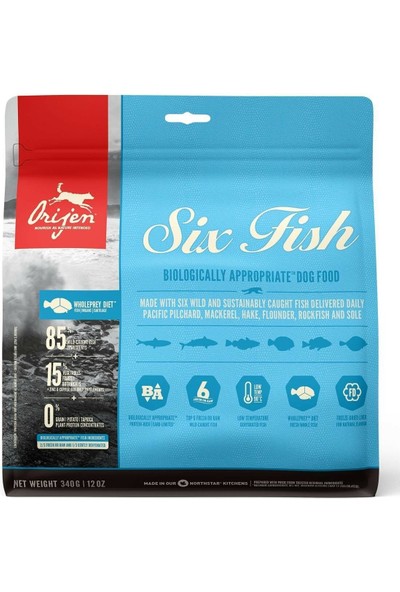 Orijen Six Fish Köpek Maması 340GR