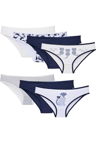 Nicoletta Mıxcolor Kız Çocuk Külot 7'li Paket Nicoletta Mıxcolor Kız Çocuk Külot 7'li Paket