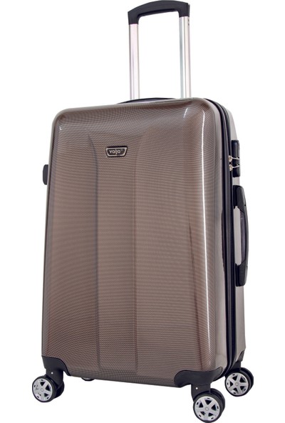 Valja VL-240 Noktalı Gold Orta Boy Valiz Valja VL-240 Noktalı Gold Orta Boy Valiz