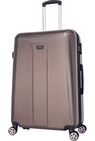 Valja VL-240 Noktalı Gold Büyük Boy Valiz Valja VL-240 Noktalı Gold Büyük Boy Valiz