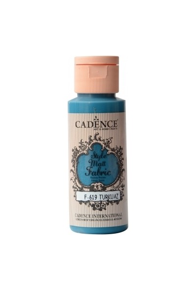 Cadence 619 Turkuaz Kumaş Boyası 59 ml cc Cadence 619 Turkuaz Kumaş Boyası 59 ml cc