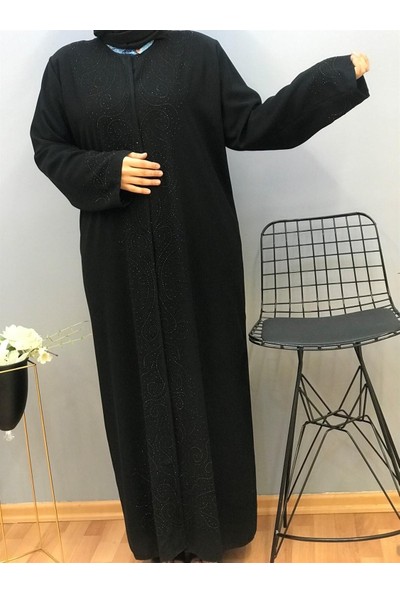 Karma Ensar Giyim Kadın Taş Işlemeli Kadın Ferace Karma Ensar Giyim Kadın Taş Işlemeli Kadın Ferace