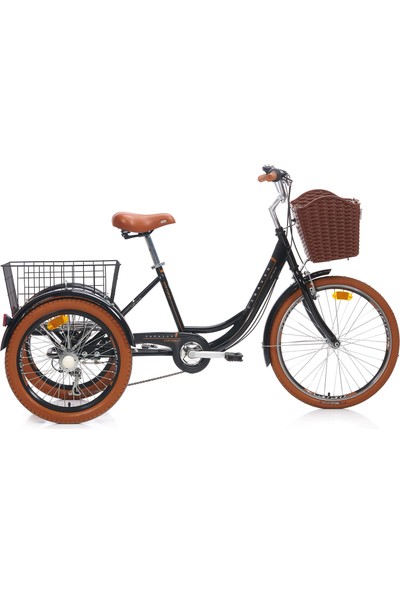 Carraro Caravan 24 Jant 6-Vites V Fren 410H 6V Vb -Siyah Kahverengi Carraro Caravan 24 Jant 6-Vites V Fren 410H 6V Vb -Siyah Kahverengi