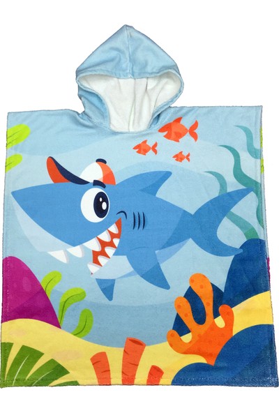 Movebeach Çocuk Panço Plaj Havlusu 8-12 Yaş Movebeach Çocuk Panço Plaj Havlusu 8-12 Yaş