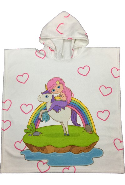 Movebeach Çocuk Panço Plaj Havlusu 8-12 Yaş Movebeach Çocuk Panço Plaj Havlusu 8-12 Yaş