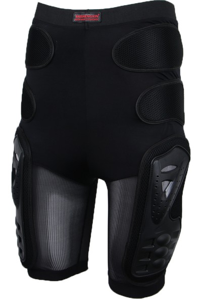 Strade Store Motosiklet Yarış Zırh Pedleri Kalça Bacak Koruyucu Şort Pantolon (Yurt Dışından)