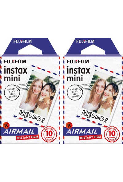 Instax Mini Air Mail 10X2 Film Seti