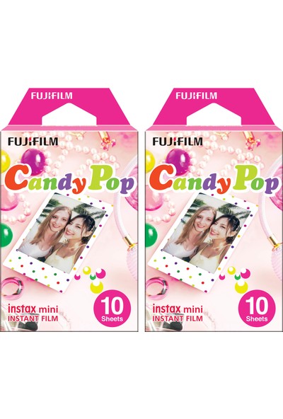 Instax Mini Candy Pop 10X2 Film Seti Instax Mini Candy Pop 10X2 Film Seti