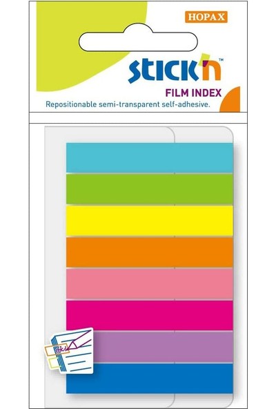 Gıpta Stick'n 8 Renk Film Index Ayraç Neon Renkler Gıpta Stick'n 8 Renk Film Index Ayraç Neon Renkler