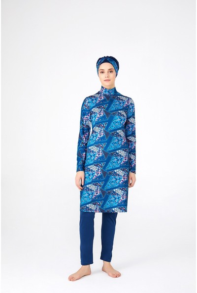 Seamay Kadın Likralı Tam Kapalı Tesettür Mayo 0815