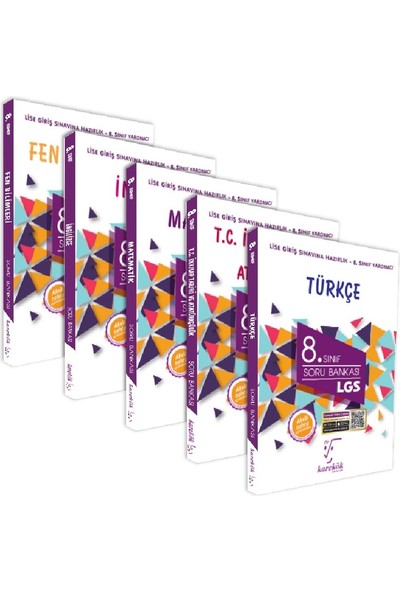 Karekök Yayınları 8. Sınıf Lgs Tüm Dersler Soru Bankası Kazandıran Set Karekök Yayınları 8. Sınıf Lgs Tüm Dersler Soru Bankası Kazandıran Set