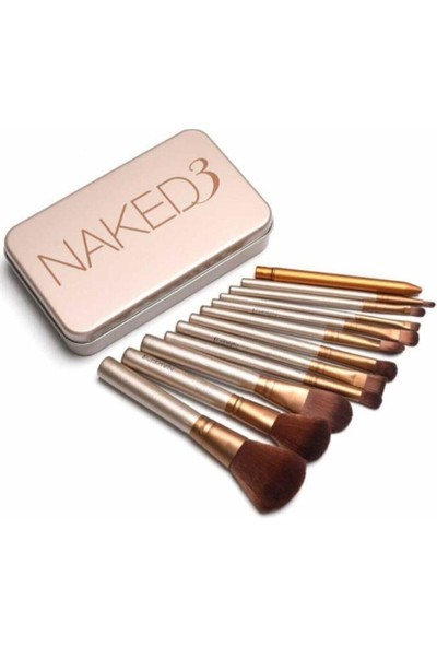 Mbois 12'li Profesyonel Kozmetik Makyaj Fırça Seti