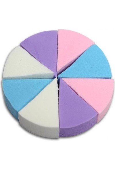 Mbois 8'li Üçgen Dilim Makyaj Süngeri